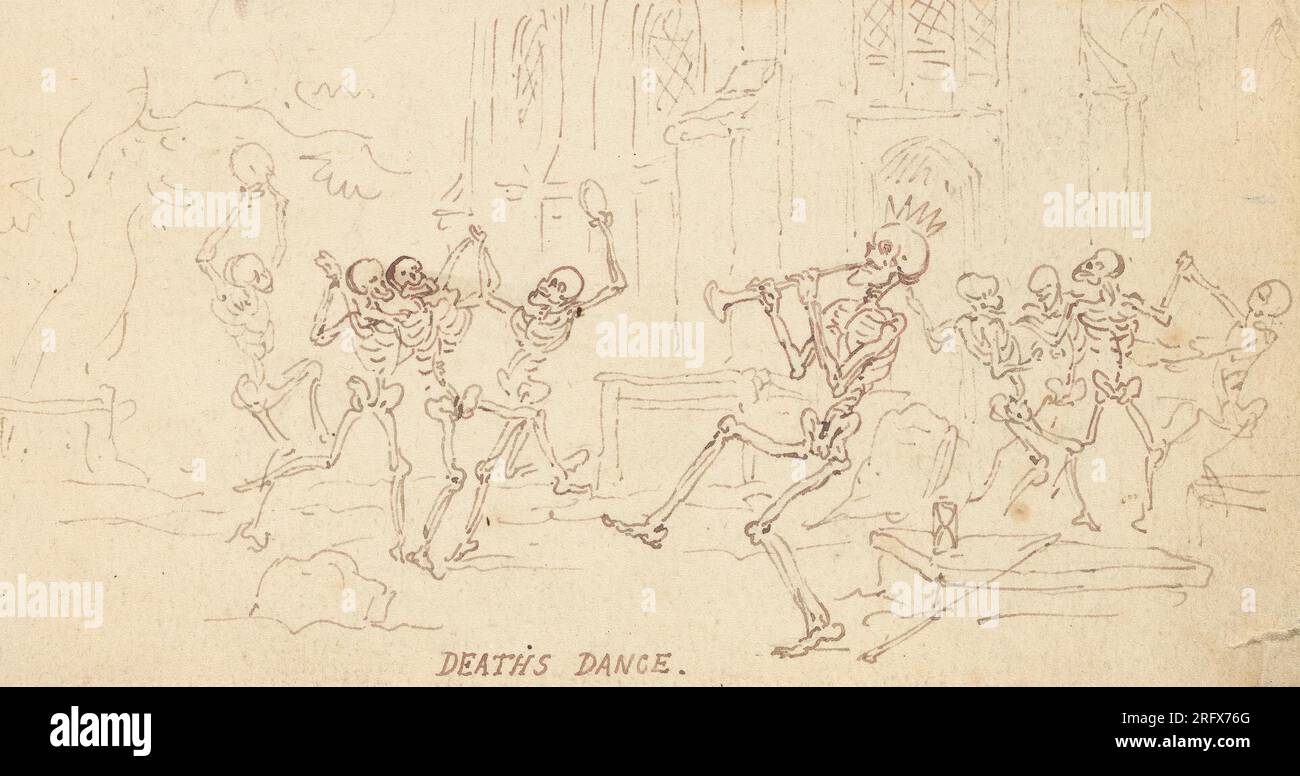 Album Drawing by Thomas Rowlandson Stock Photo - Alamy