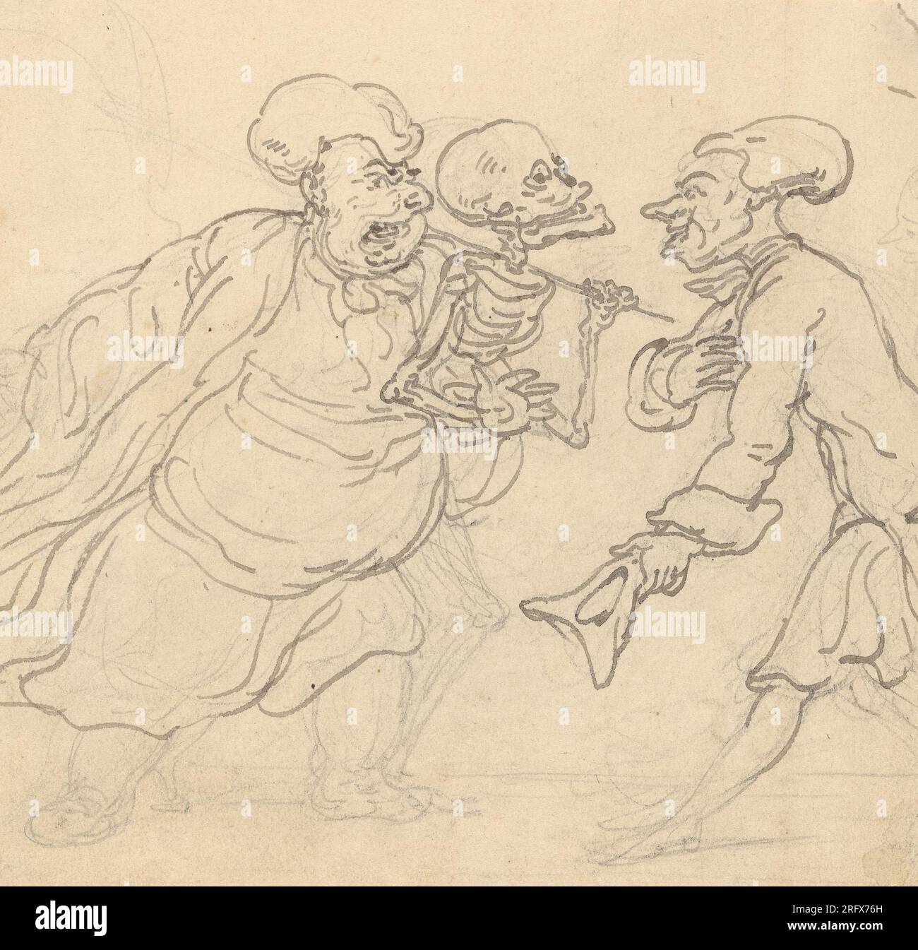 Album Drawing by Thomas Rowlandson Stock Photo - Alamy