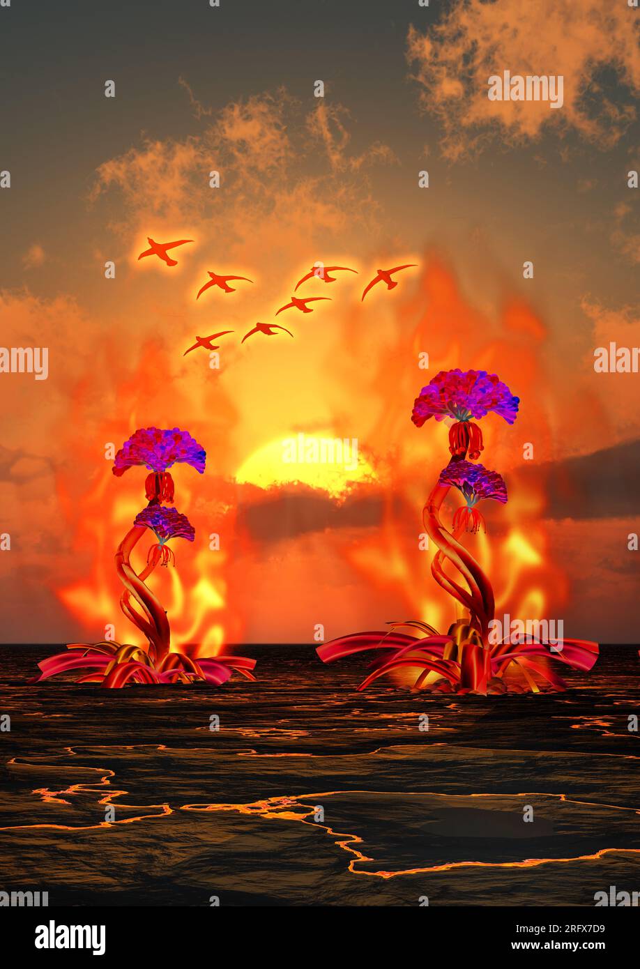 Fire adaptations hi-res stock photography and images - Alamy