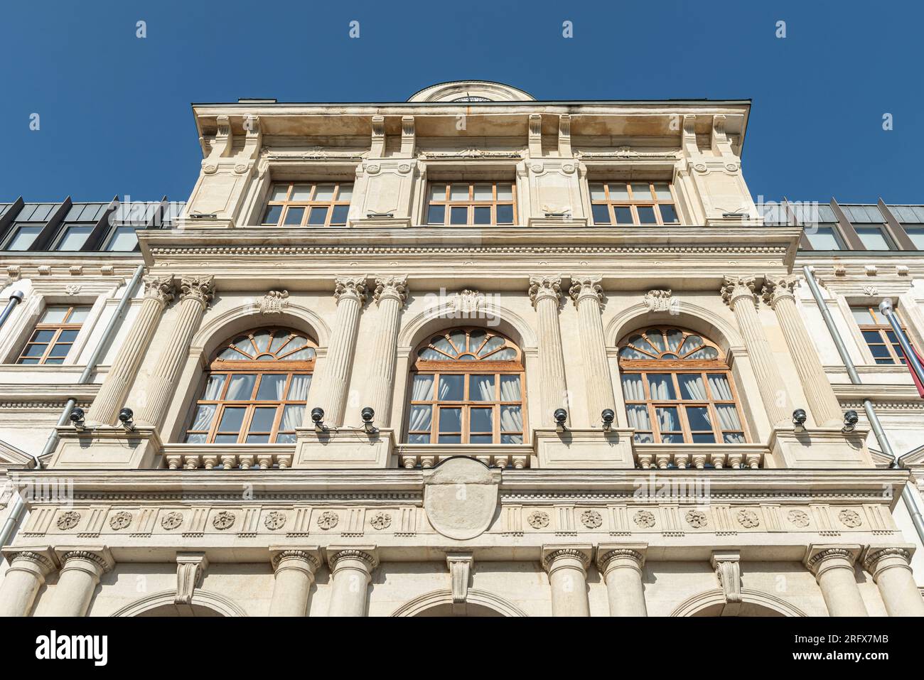ISTANBUL, TURKEY - JULY 20, 2023 : Restored historic Beyoglu ...