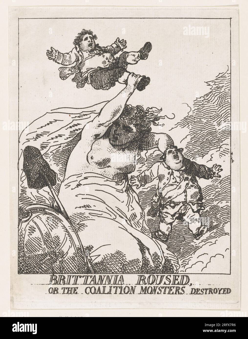 Britannia Roused, or the Coalition Monsters Destroyed 3 February 1784 ...