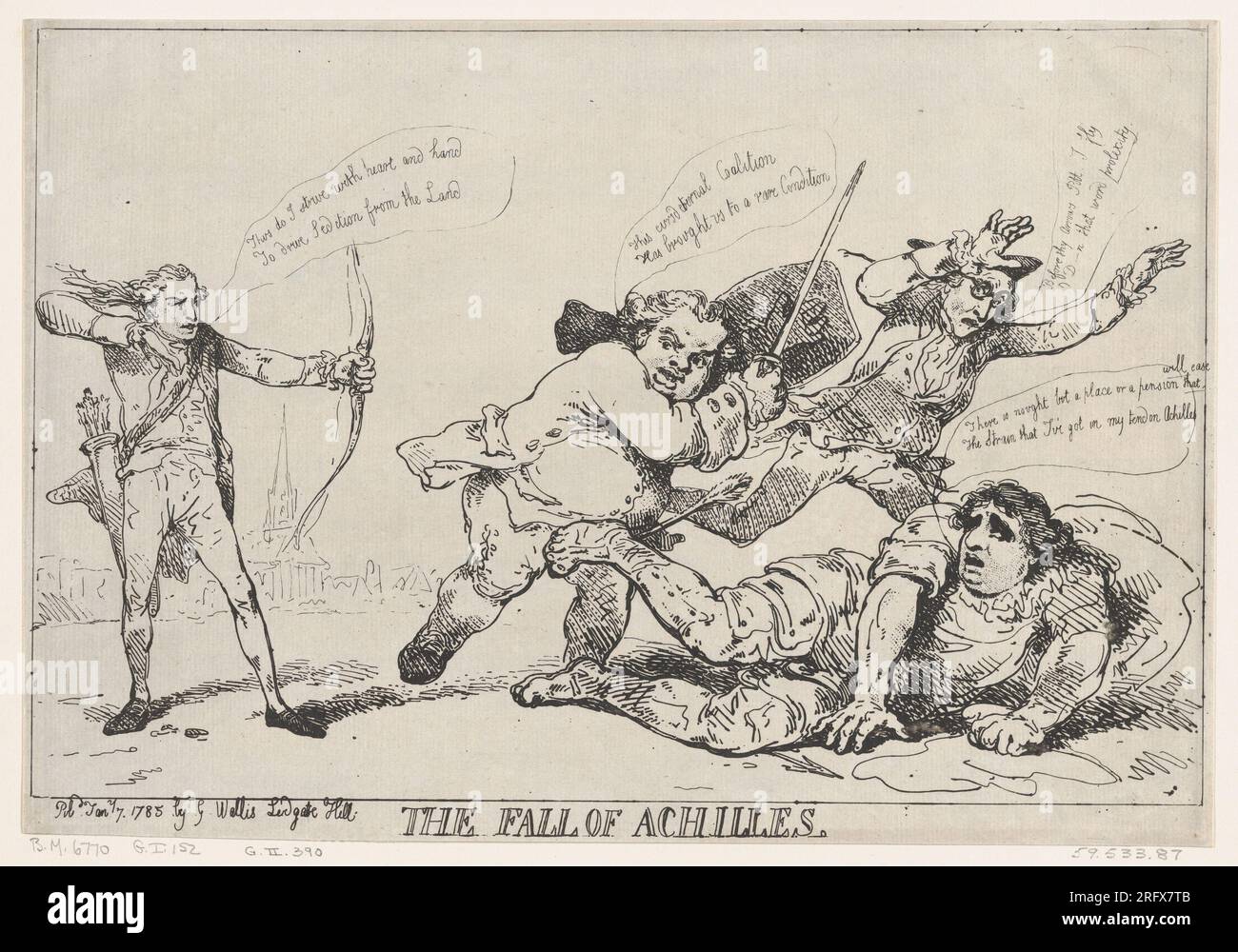 The fall of achilles hi-res stock photography and images - Alamy