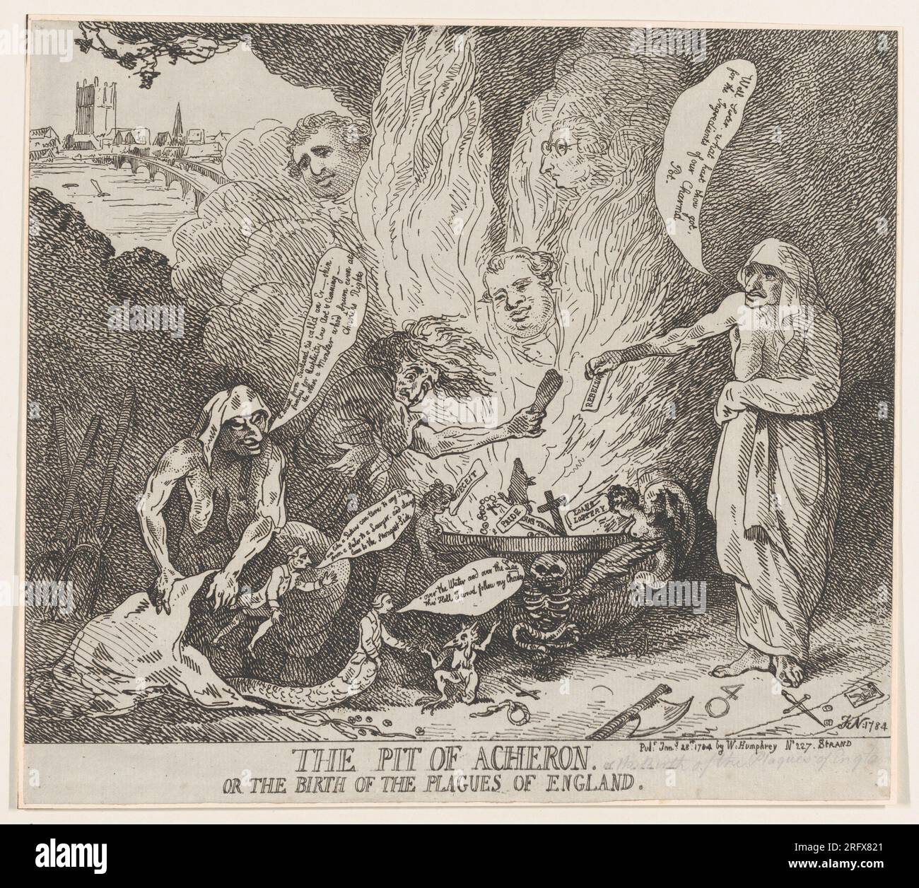 The Pit of Acheron or The Birth of the Plagues of England 28 January ...