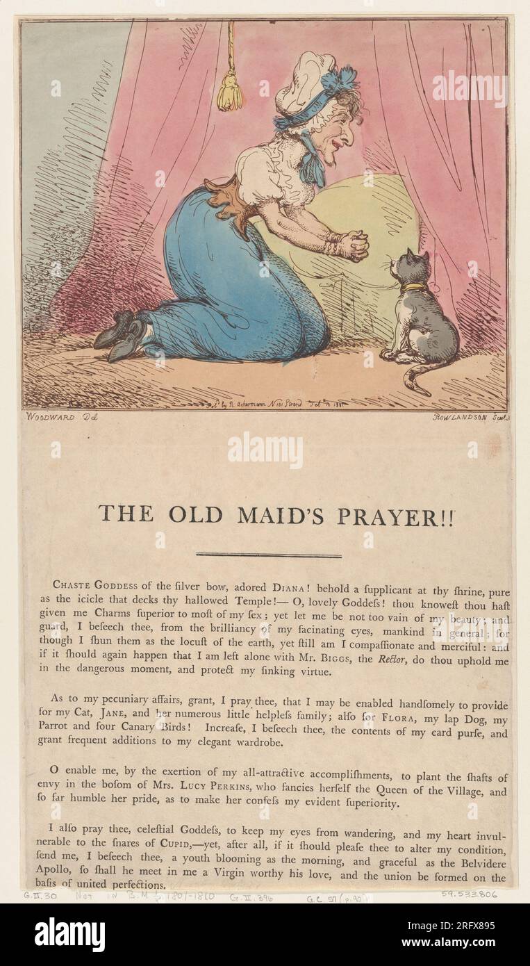 The old maids prayer hi-res stock photography and images - Alamy