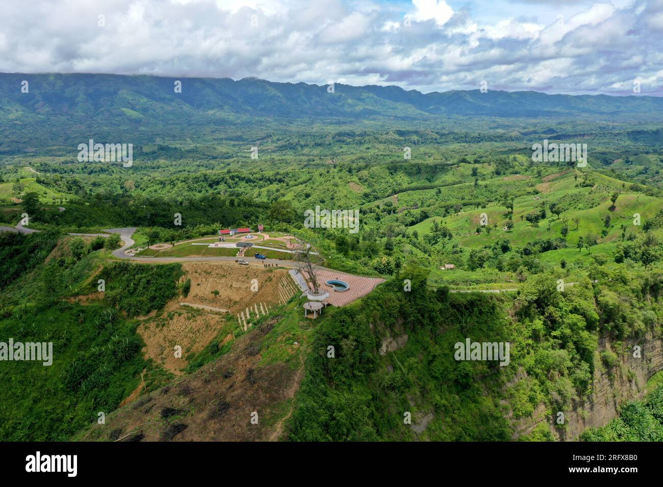 Bandarban, Bangladesh - July 27, 2023: The Bird's-eye view of Bandarban ...
