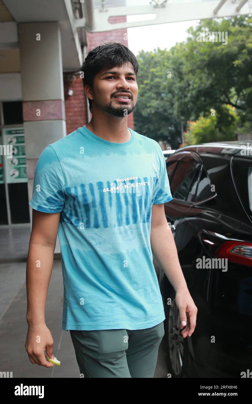 Nurul Hasan Sohan after the last day of their fitness drills before the ...