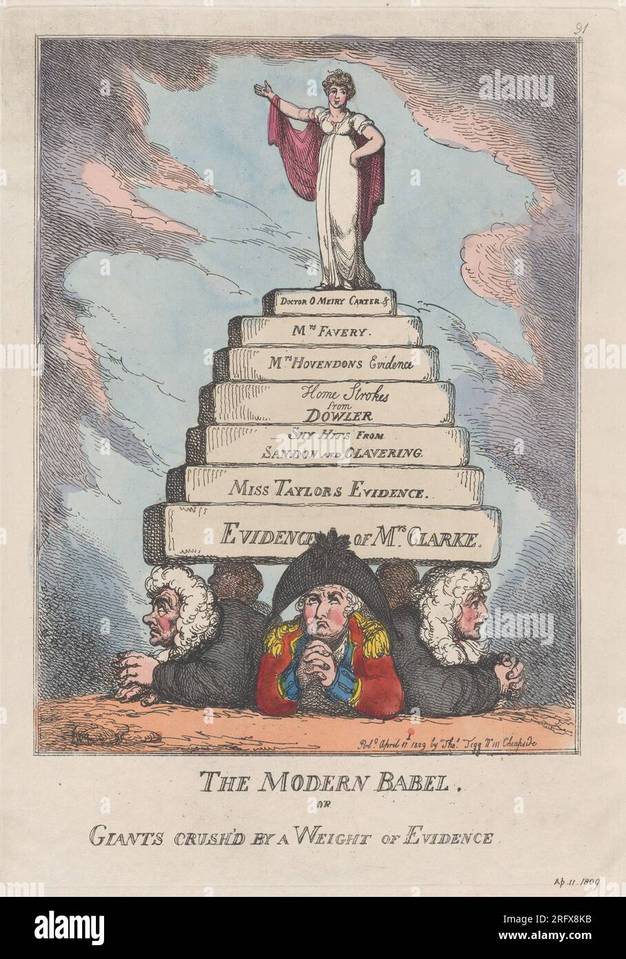 The Modern Babel, or Giants Crushed by a Weight of Evidence 11 April ...