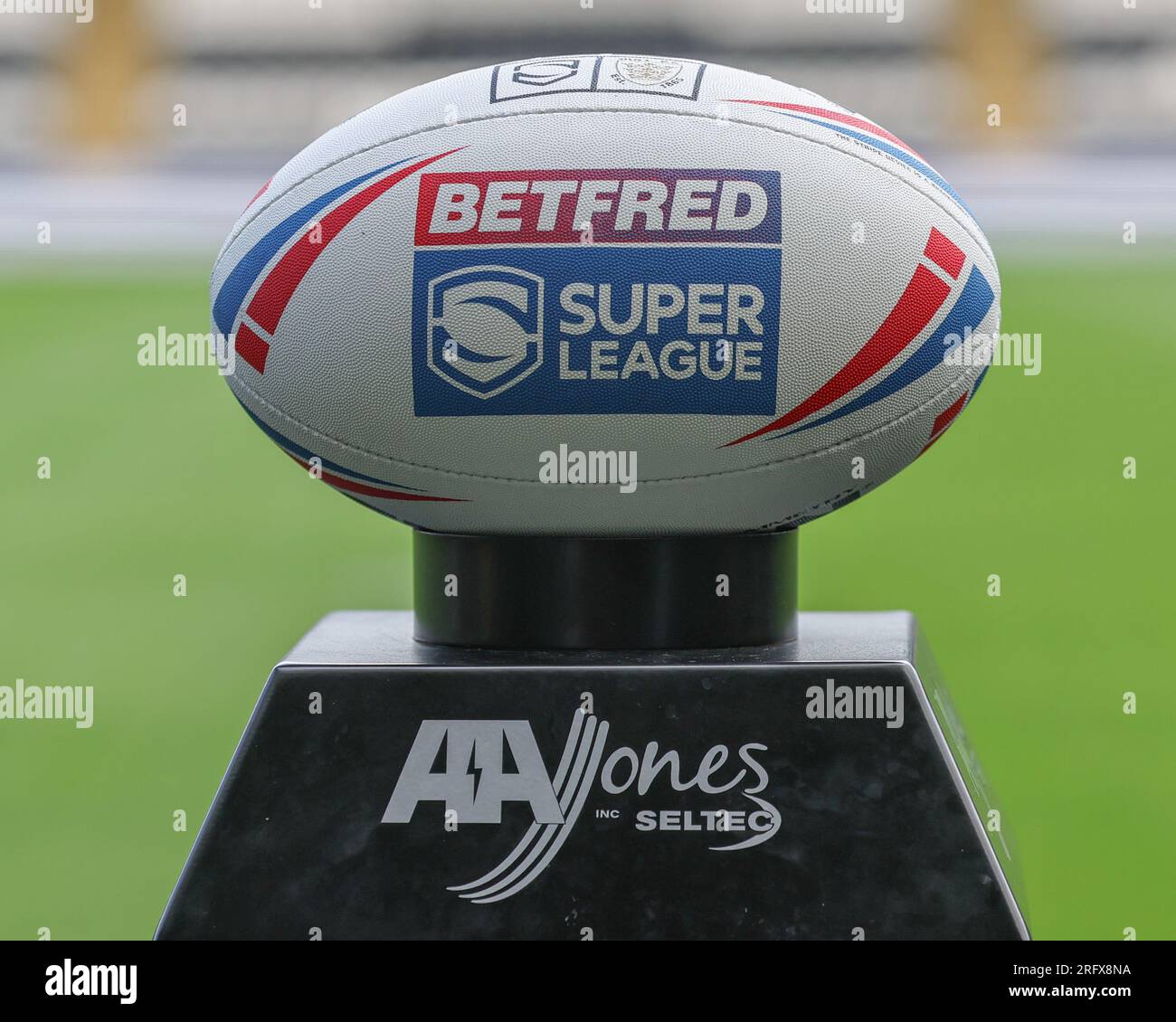 Today’s official Betfred Super League Steeden match ball during the ...