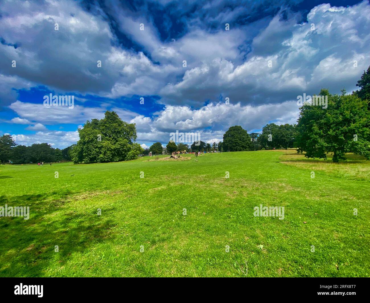 Phear park in Exmouth, Devon Stock Photo - Alamy