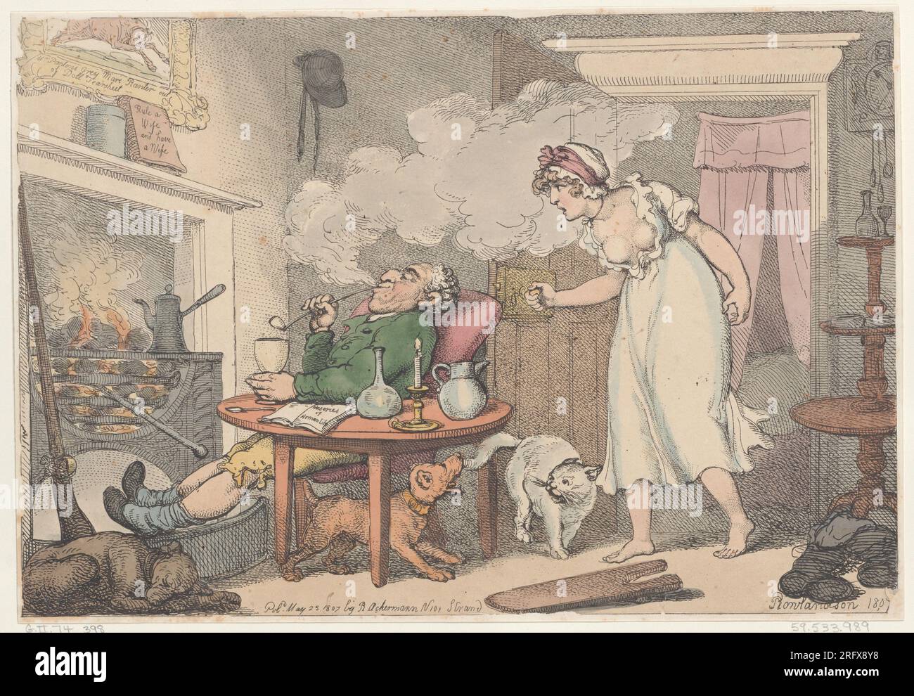 A White Sergeant giving the Word of Command: "Why don't you come to bed ...