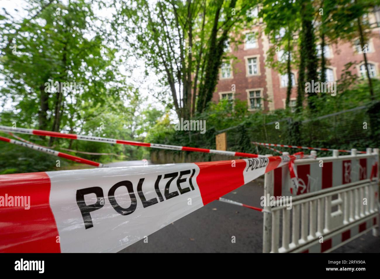 Potsdam, Germany. 06th Aug, 2023. The side street at the site of the ...