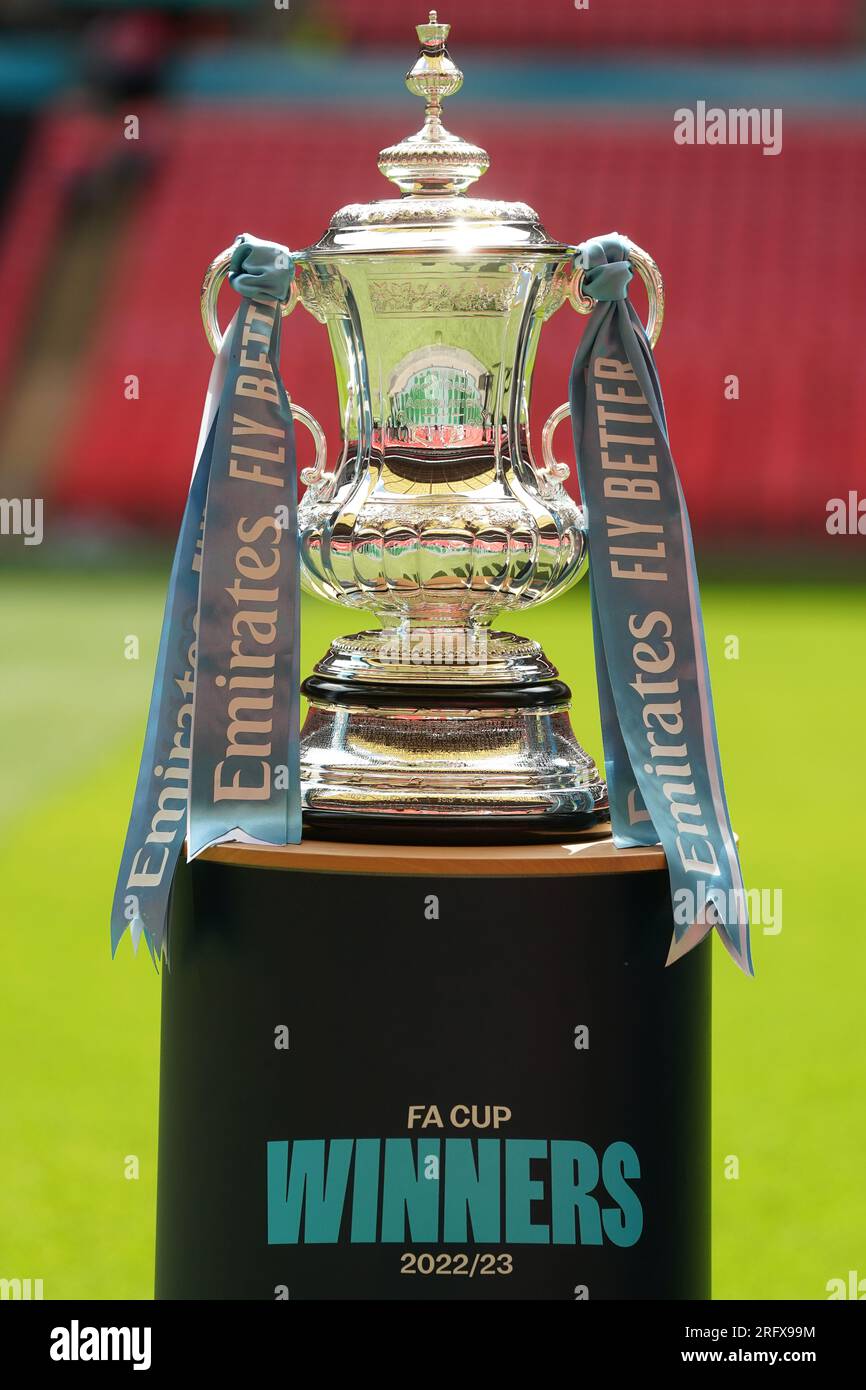Community shield trophy display hi-res stock photography and images - Alamy
