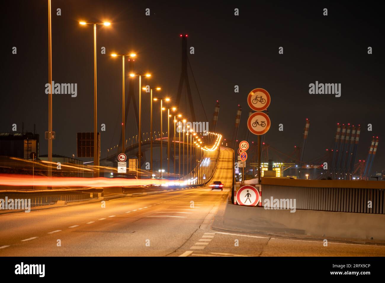 Kohlbrand bridge hamburg hi-res stock photography and images - Alamy