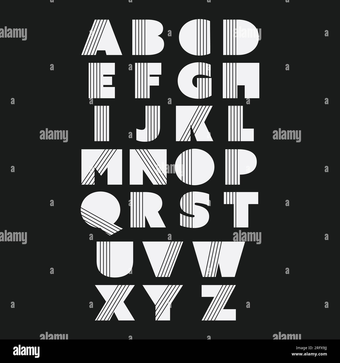 Art Deco Typography Design