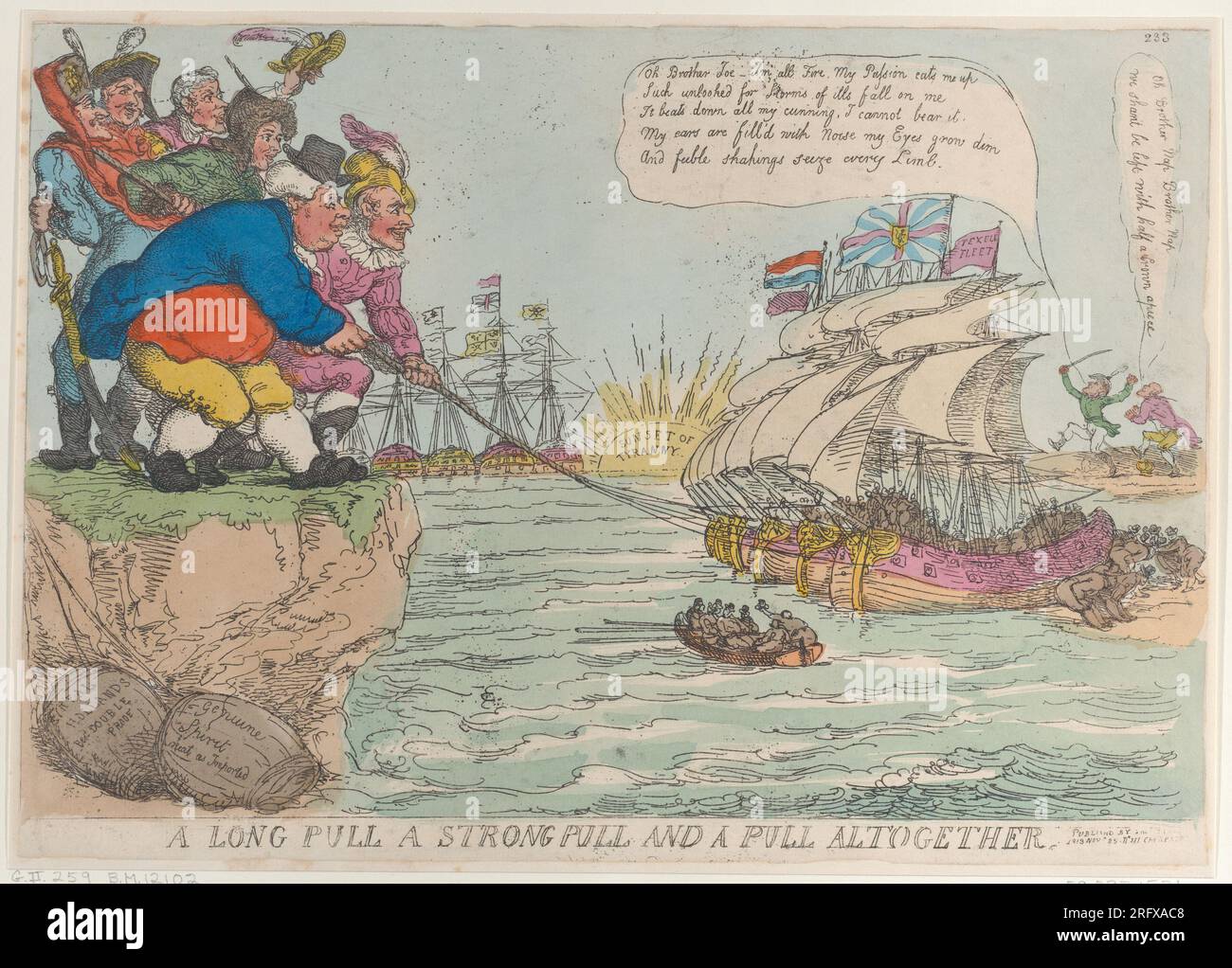 A Long Pull A Strong Pull and a Pull Altogether 25 November 1813 by ...