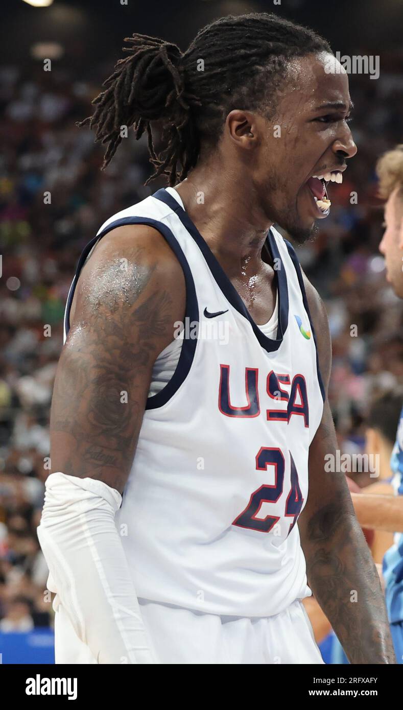 Chengdu, China's Sichuan Province. 6th Aug, 2023. Kevin Lamar Cross Jr ...