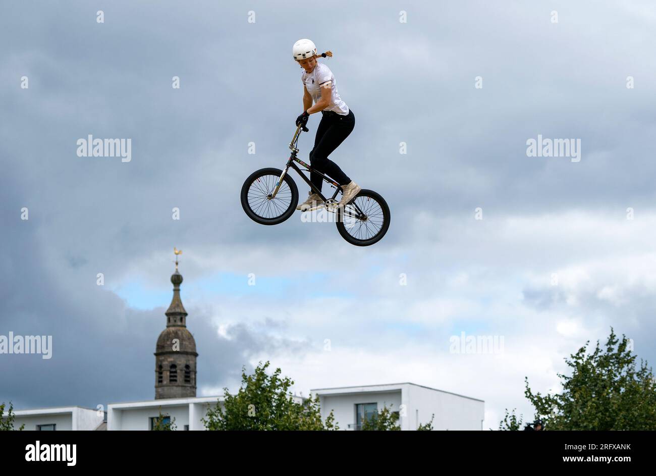 Germany's Kim Lea Muller competes in the Womens Elite Qualification in ...