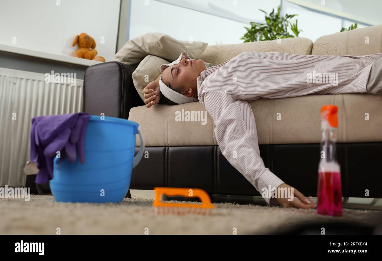 Mess and dust at home Stock Photo - Alamy