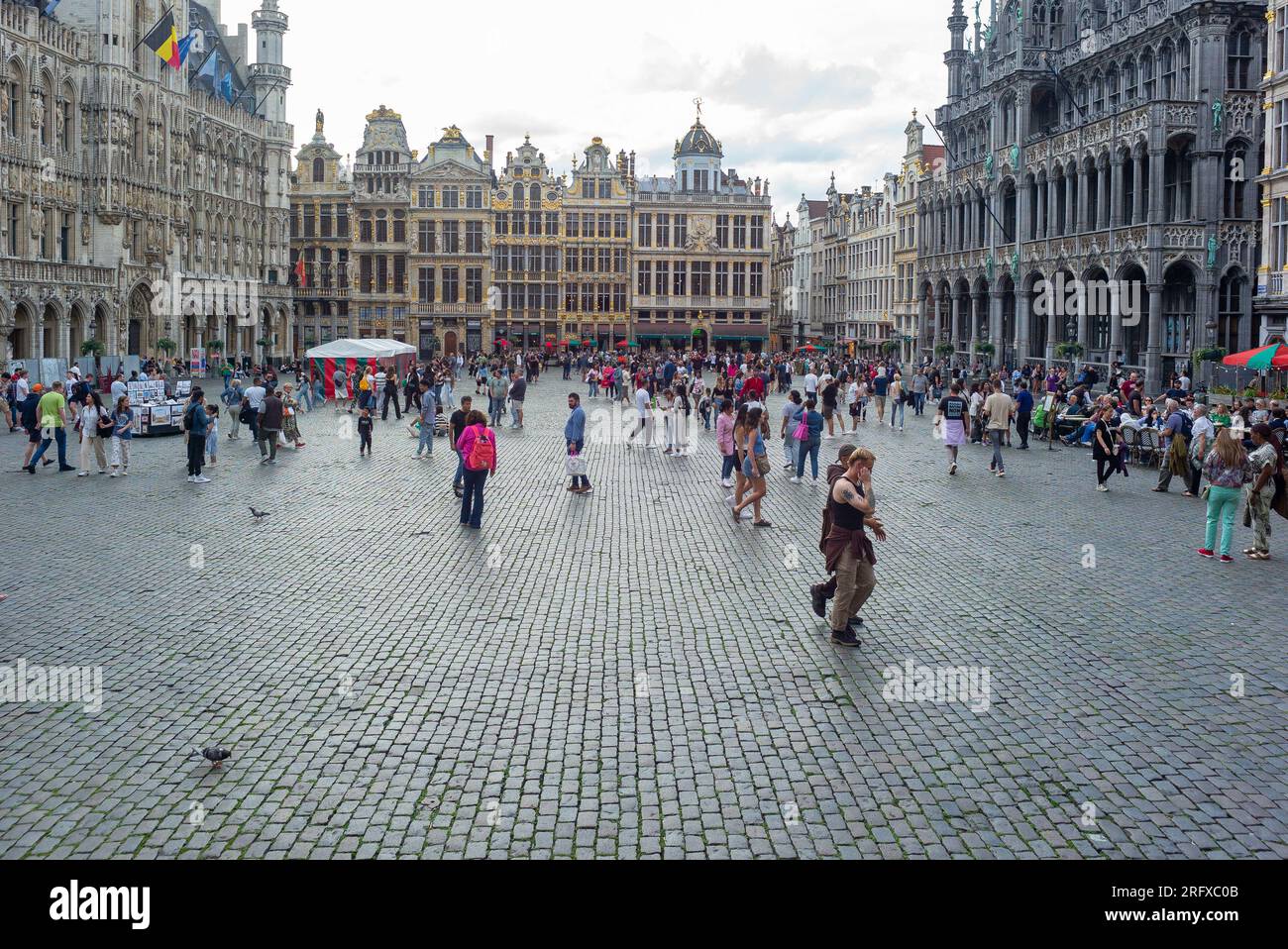 The Grand-Place is the central square of Brussels. Known worldwide for ...