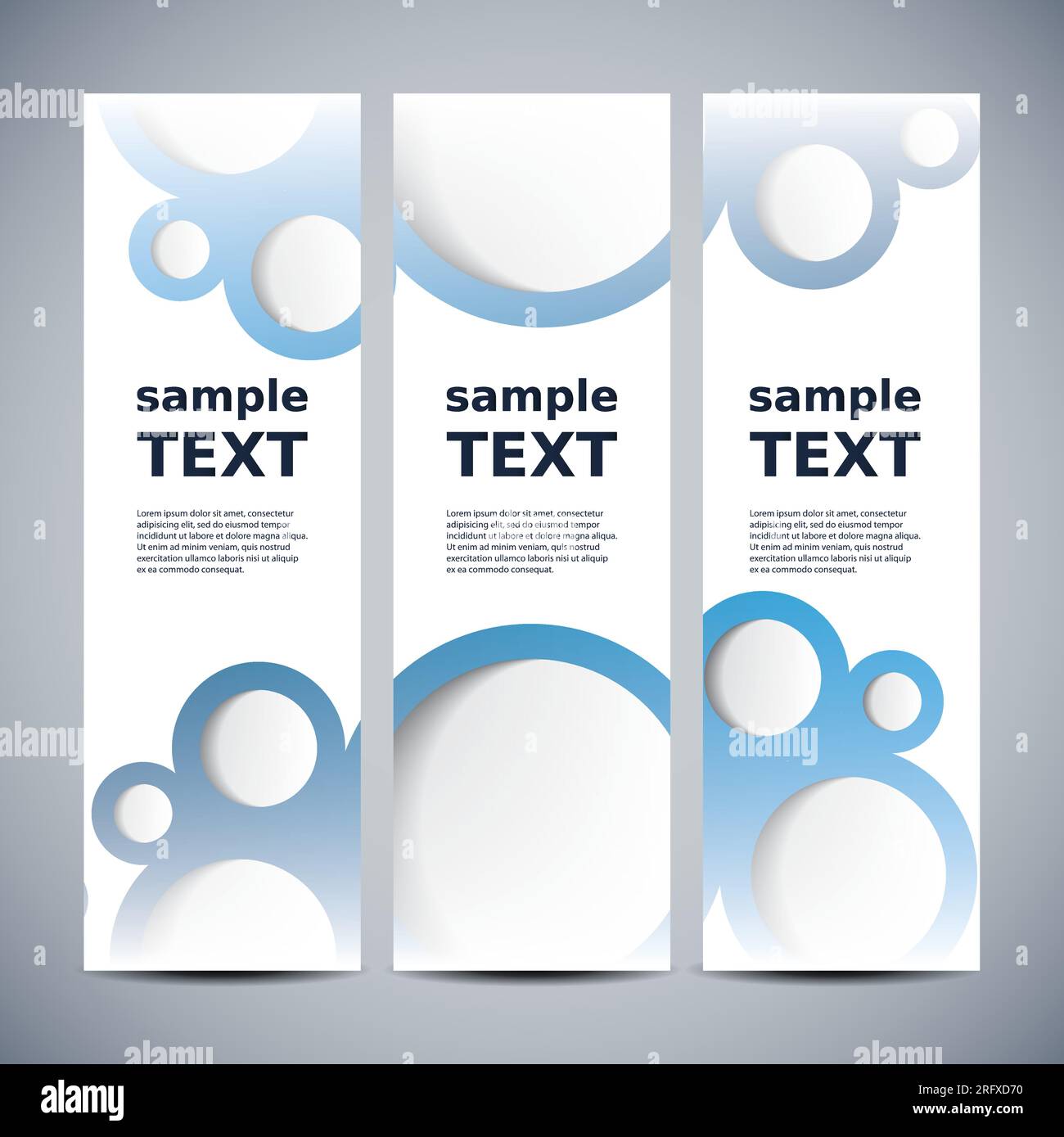Three vertical banners Stock Vector Image & Art - Alamy