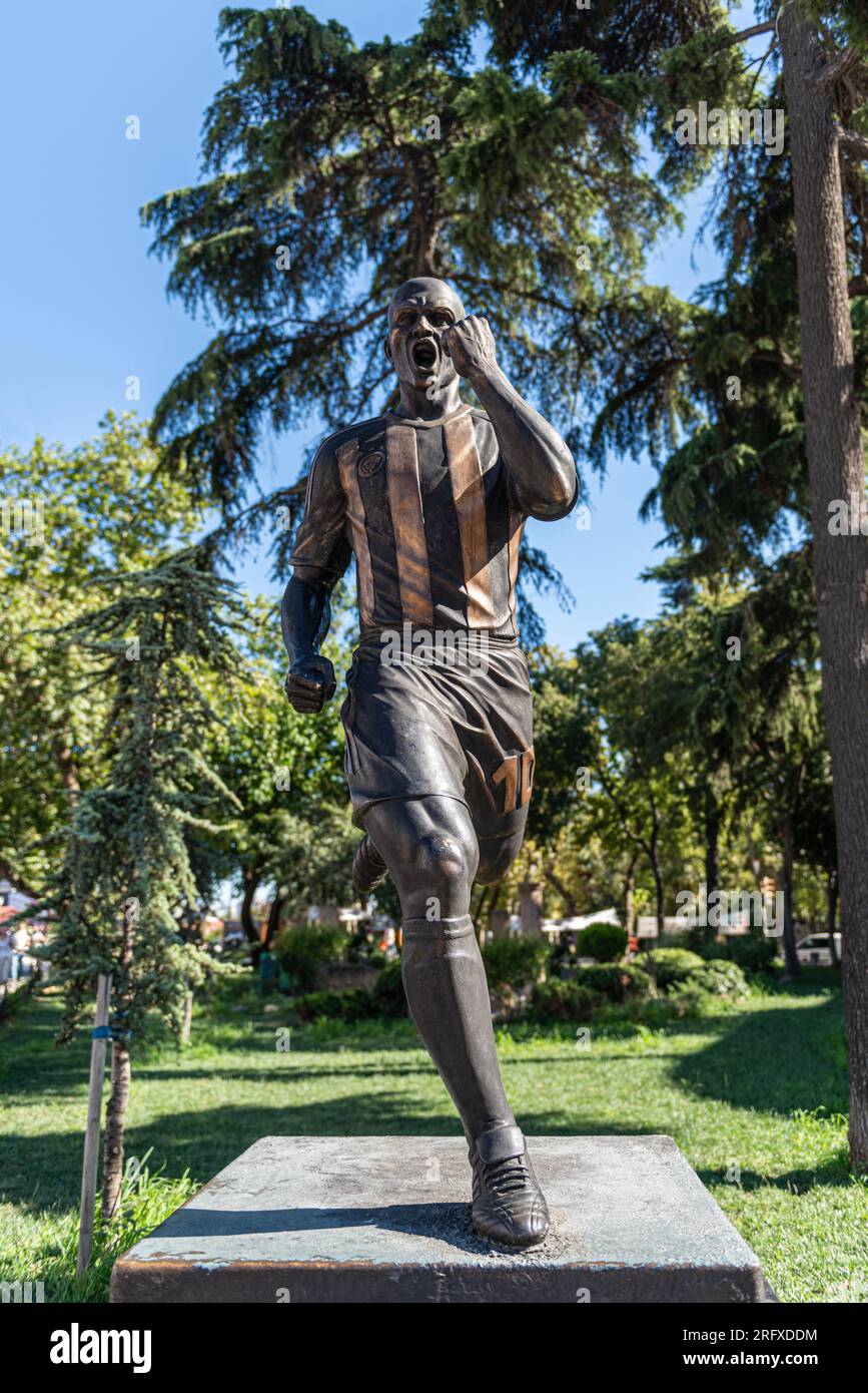 ISTANBUL, TURKEY - JULY 27, 2023: Number 10 Legend Fenerbahce captain ...