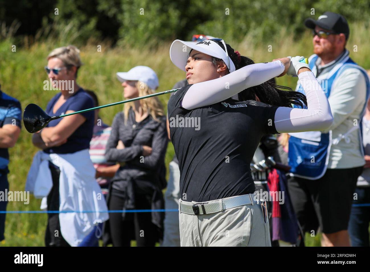 Irvine, UK. 06th Aug, 2023. The 4th and final day of the Women's Scottish Open Golf Tournament ...