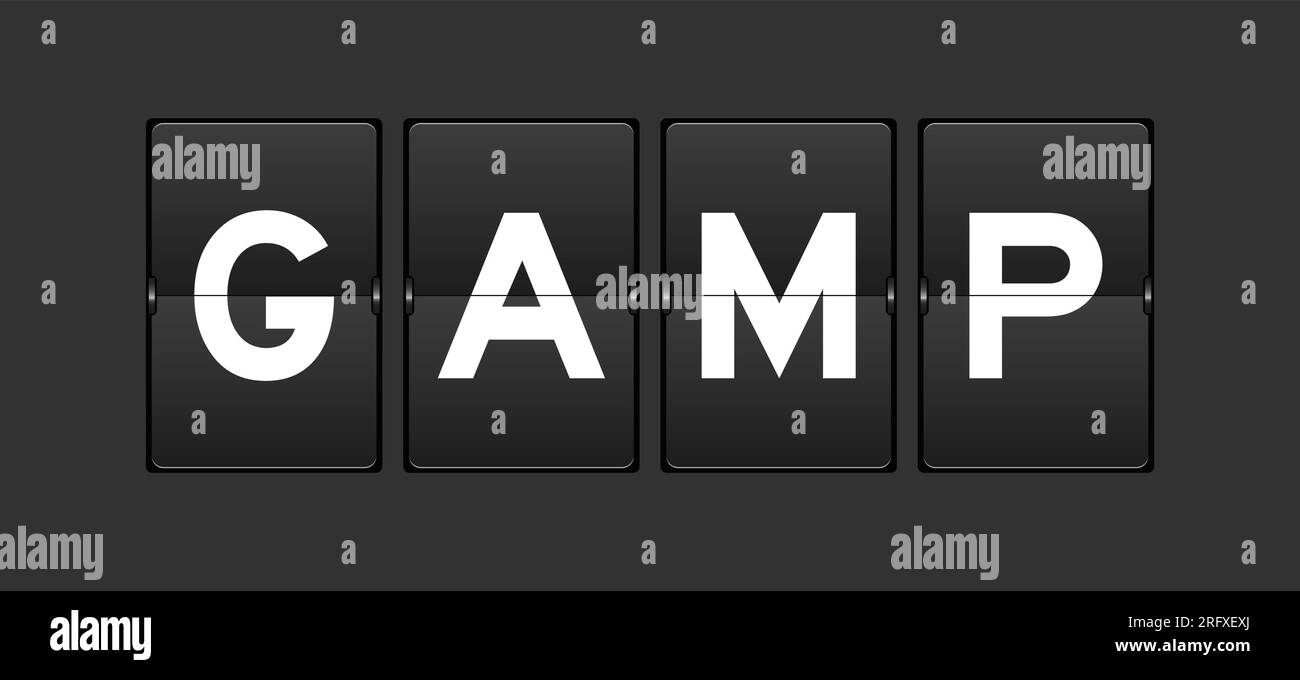 Good automated manufacturing practice Stock Vector Images - Alamy