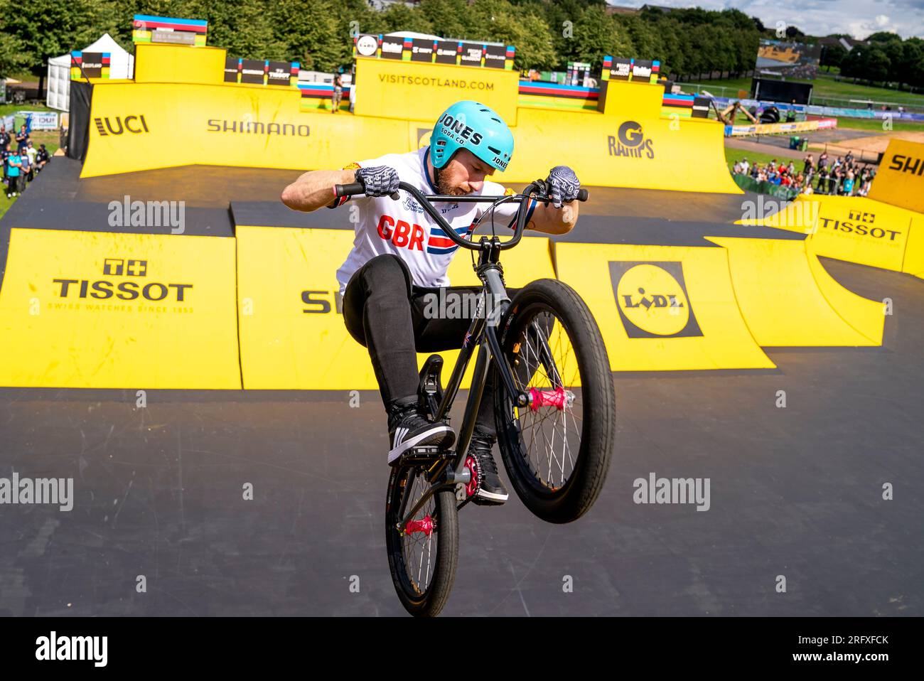Great Britain's Declan Brooks competes in the Mens Elite Qualification ...