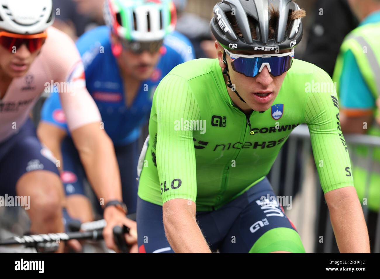 Tadej pogacar glasgow hi-res stock photography and images - Alamy