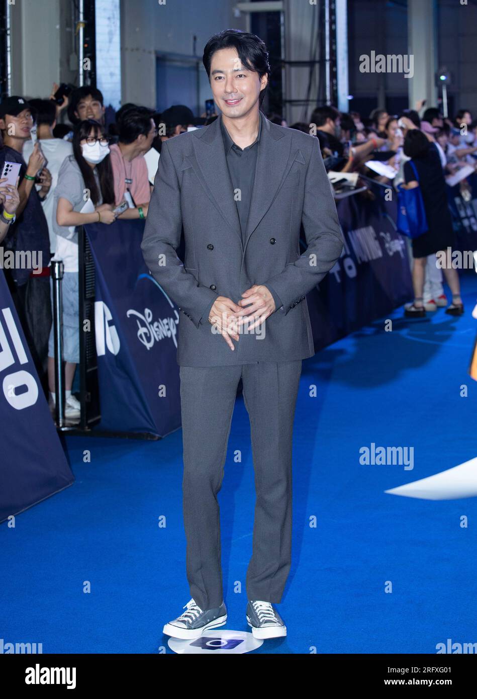 Seoul, South Korea. 3rd Aug, 2023. South Korean actor Zo In-sung ...