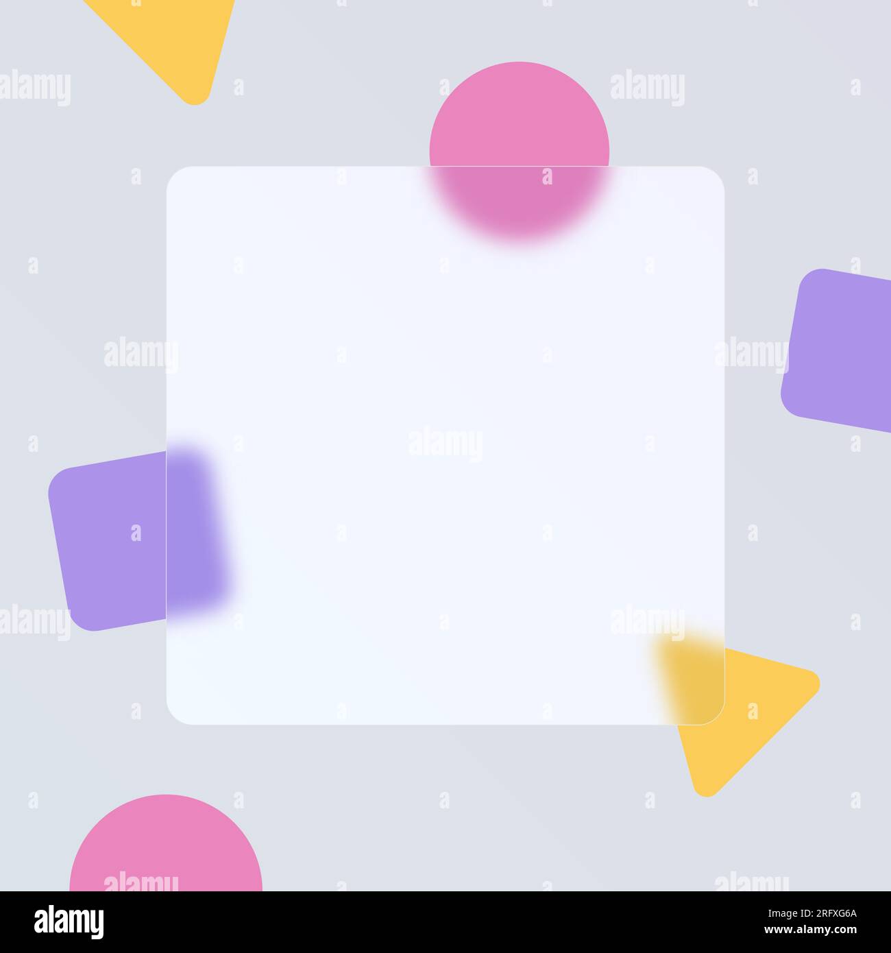 Modern design transparent square Stock Vector Images - Alamy