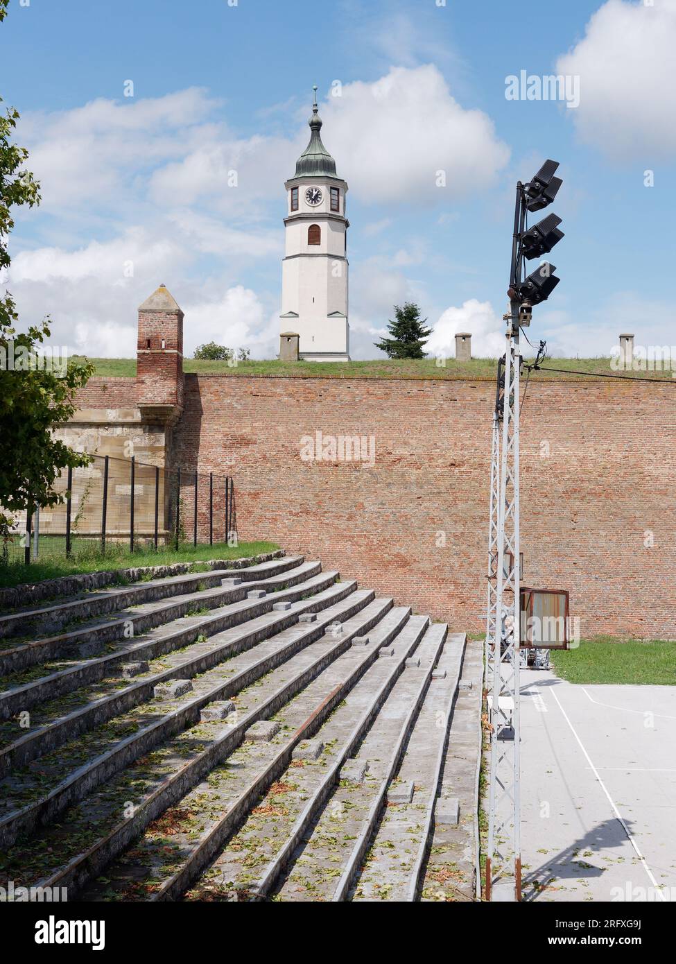 Belgrade Fortress inside Kalemegdan Park in the capital city of ...
