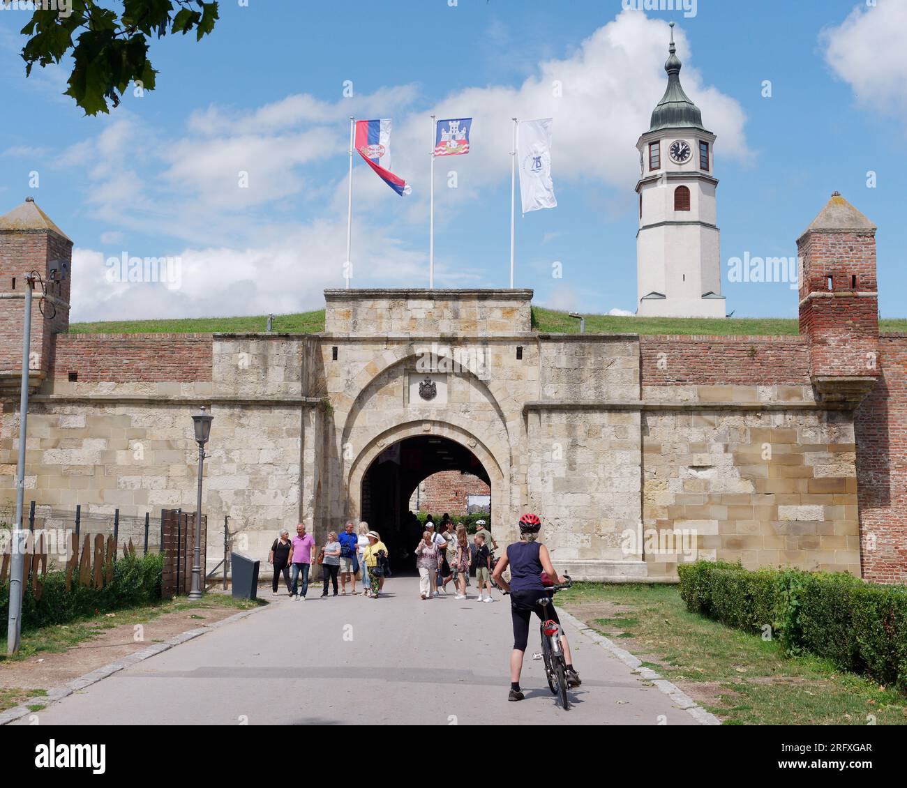 Belgrade Fortress inside Kalemegdan Park in the capital city of ...
