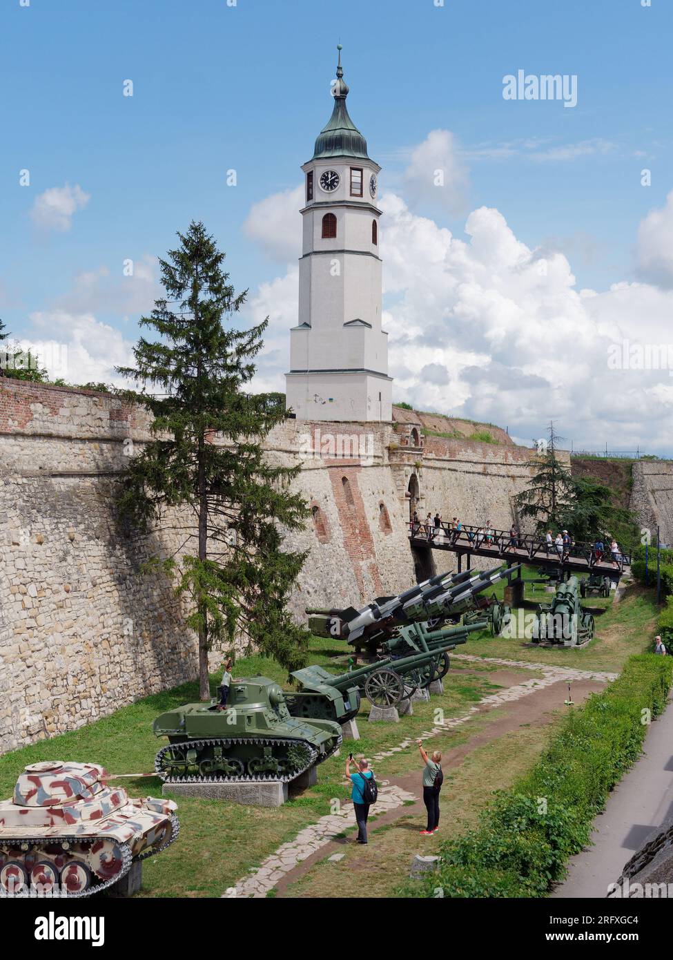 Military Museum Belgrade Fortress in Kalemegdan Park in the capital ...