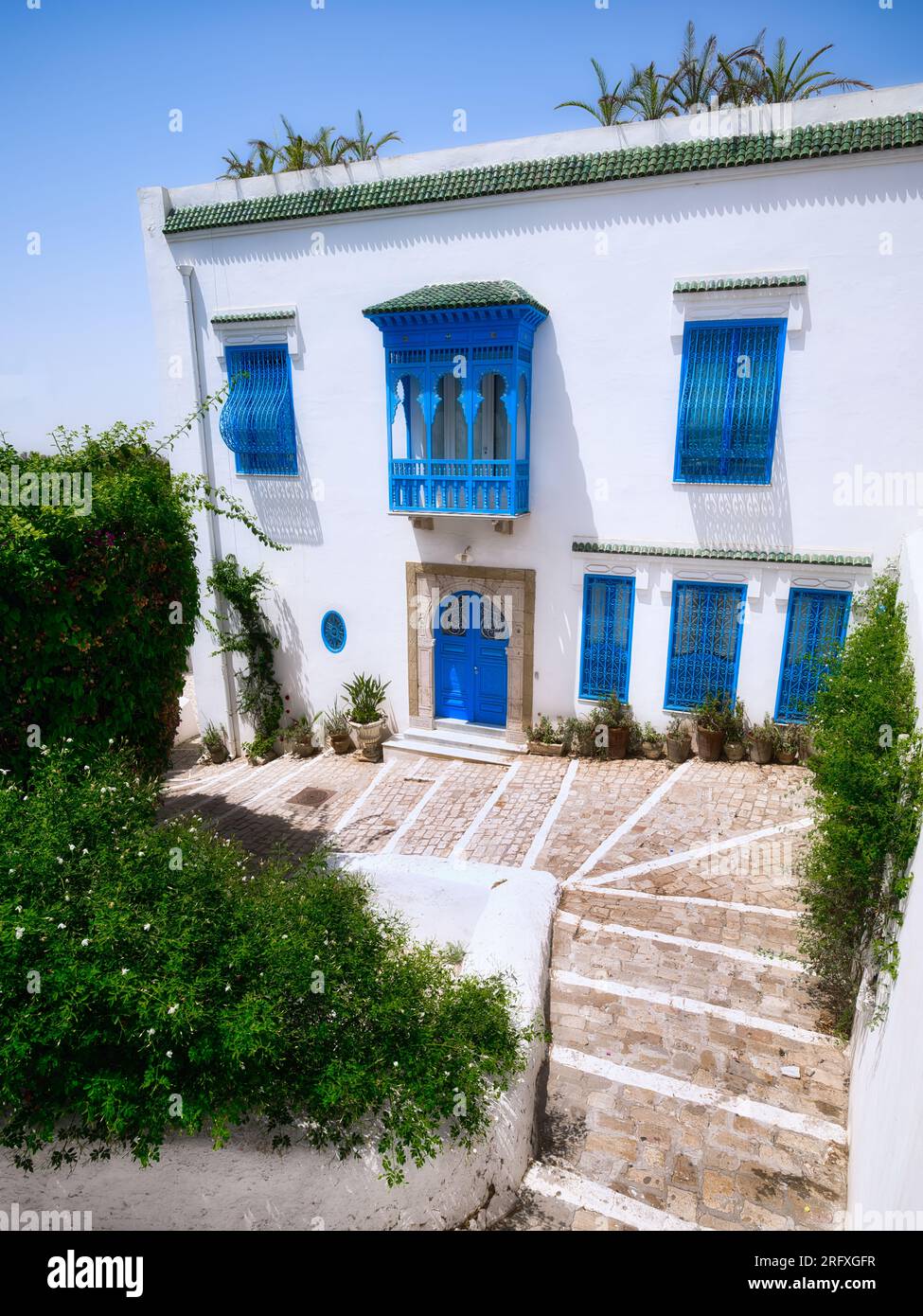 Where Angelika and the Sultan was filmed, Sidi Bou Said, Tunisia ...