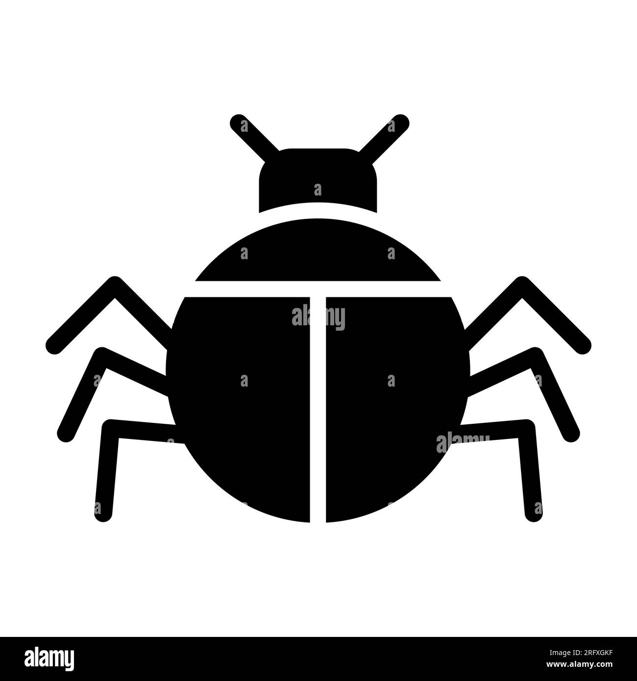 App bug icon on Stock Vector Images - Alamy