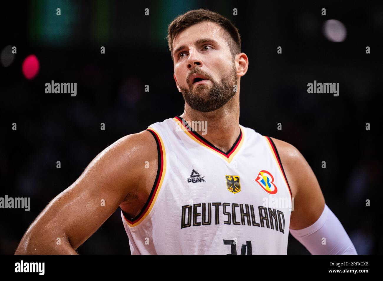 Bonn, Germany. 05th Aug, 2023. Basketball: International match, Germany ...