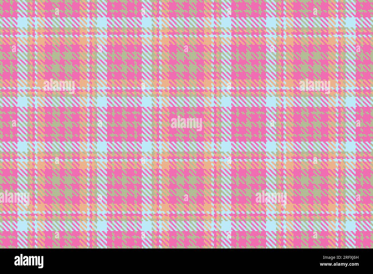Pattern vector tartan of textile plaid fabric with a texture check ...