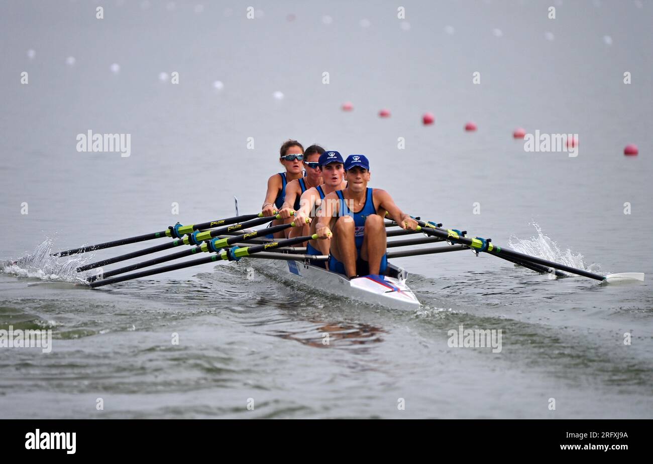 Chengdu, China's Sichuan Province. 6th Aug, 2023. Team Italy compete ...