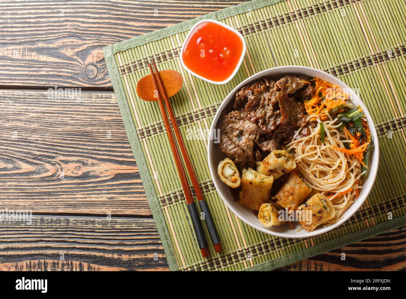 Bo bun top view hi-res stock photography and images - Alamy
