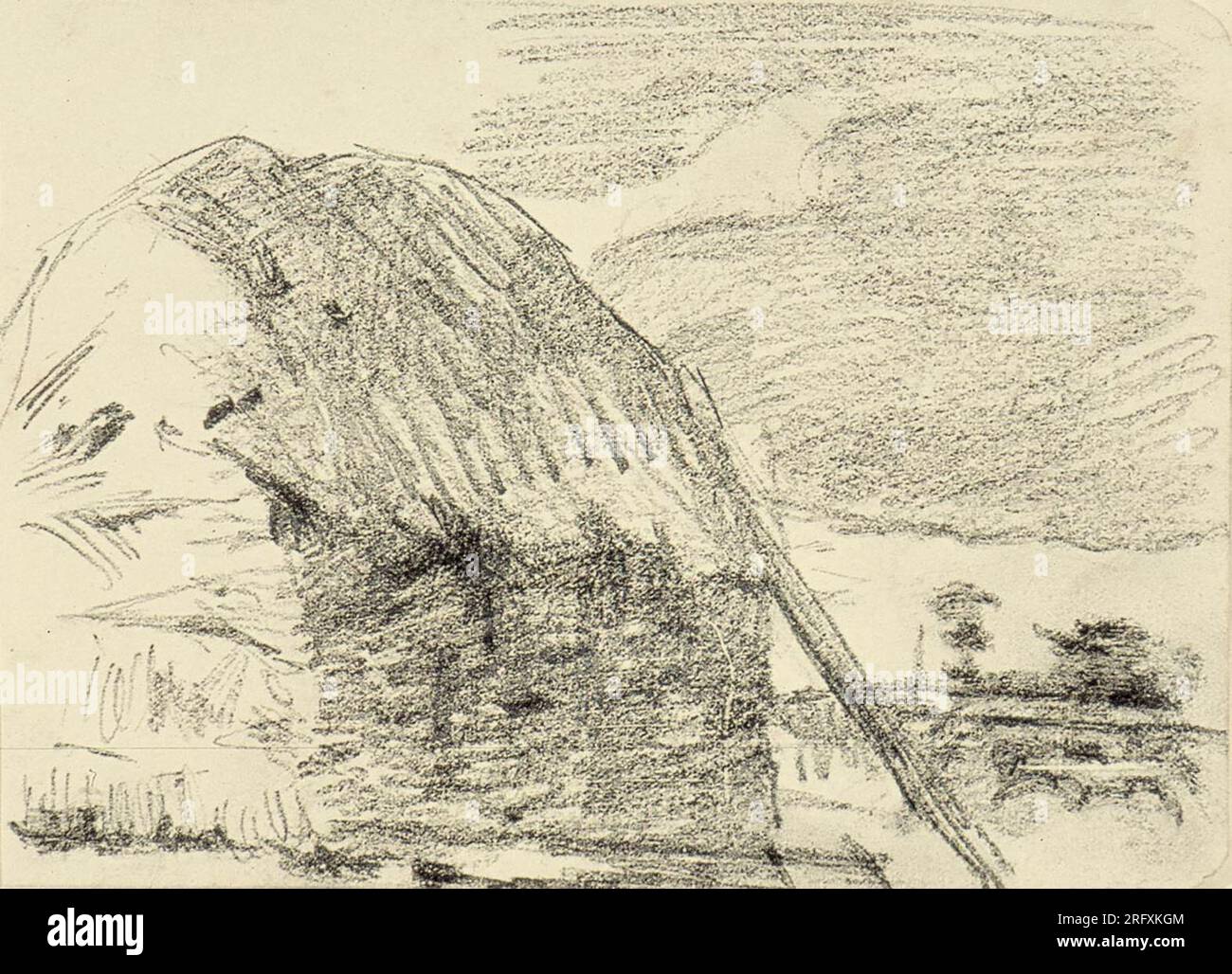 Hooimijt circa 1910 by Theo van Doesburg Stock Photo - Alamy