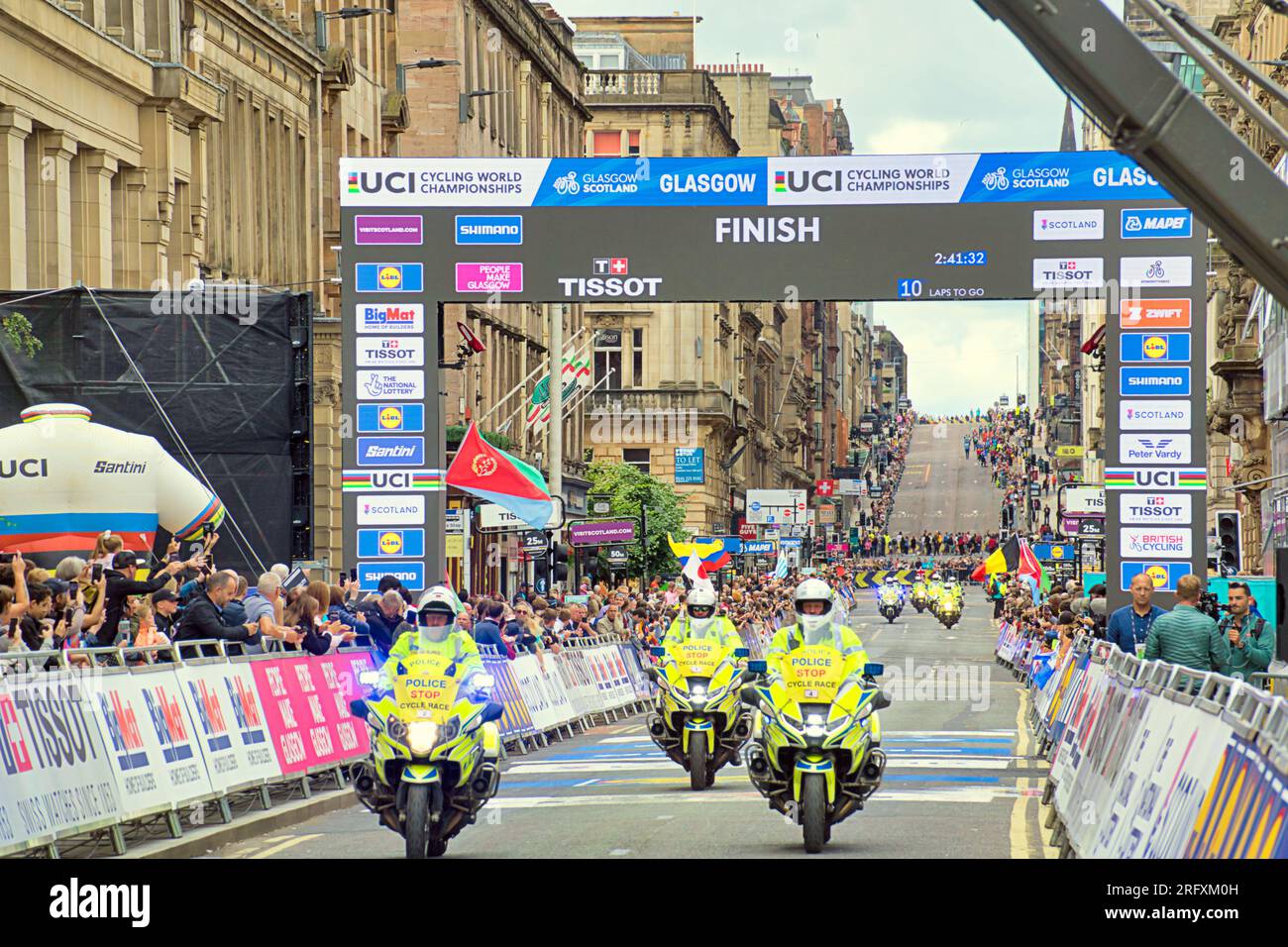 Glasgow, Scotland, UK. 6th August, 2023. Just stop oil protests delayed ...