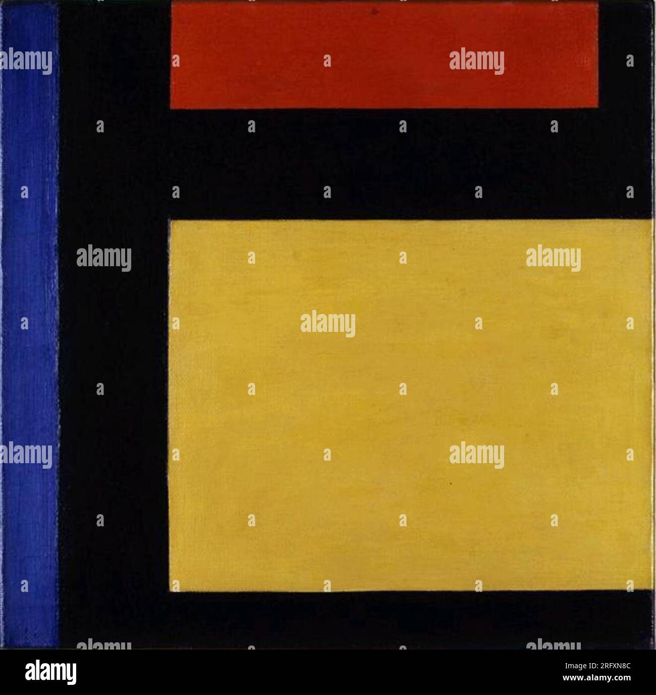Contra-compositie X between 1 January 1924 and 24 July 1924 by Theo van ...