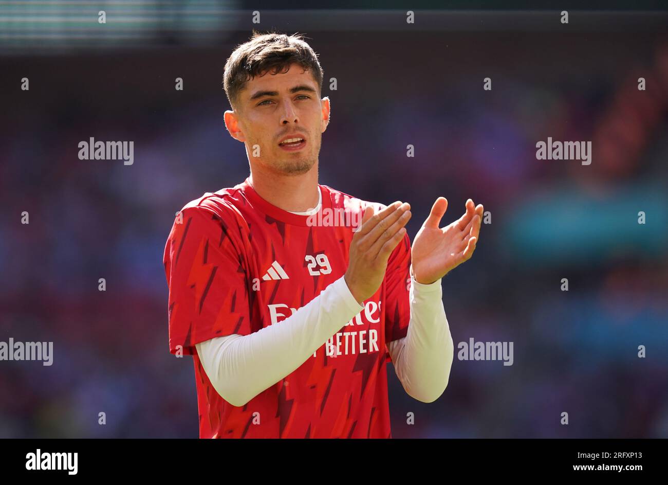Arsenal's Kai Havertz before the FA Community Shield match at Wembley ...