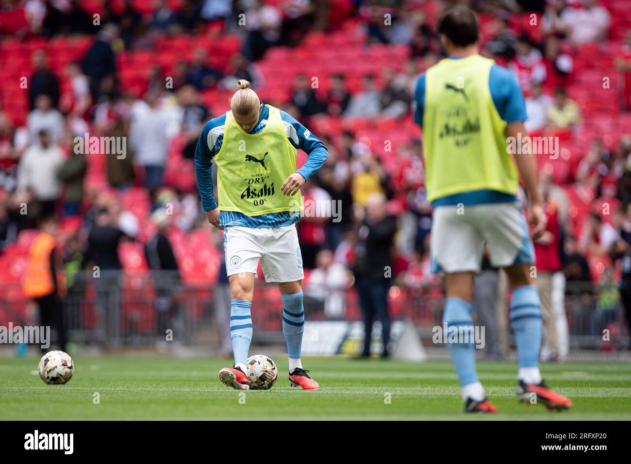 Erling haaland 2023 manchester city hi-res stock photography and images ...