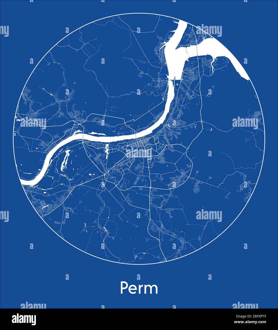 Perm map hi-res stock photography and images - Alamy