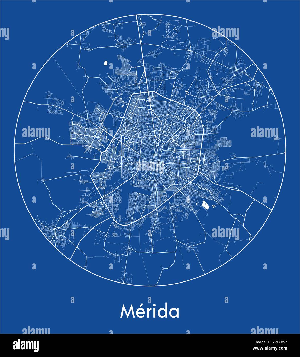 Merida mexico landscape Stock Vector Images - Alamy