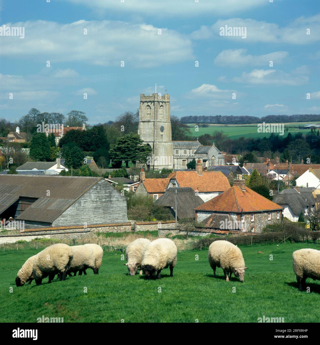 Aldbourne village, Wiltshire, UK Stock Photo - Alamy
