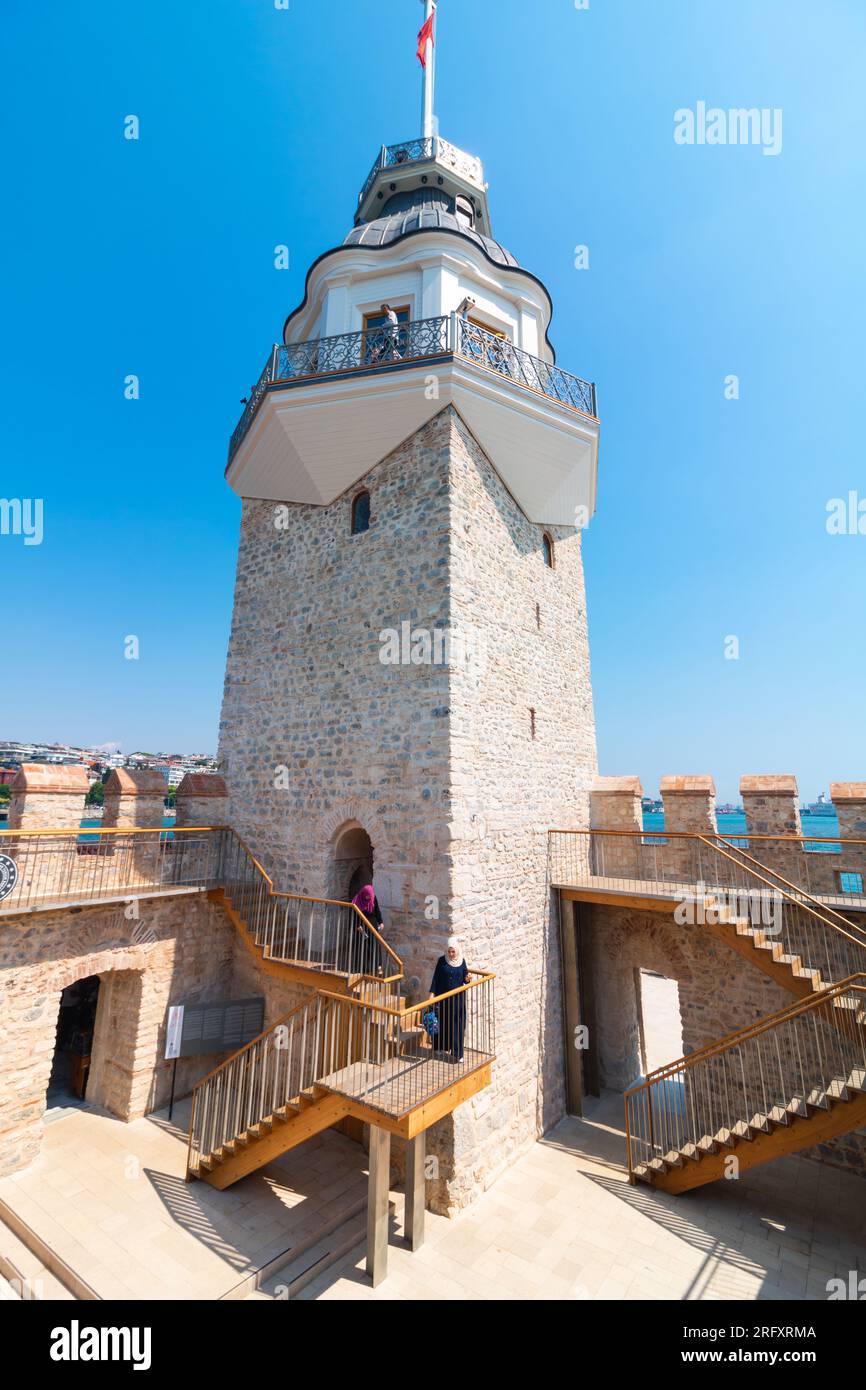 Visit istanbul vertical photo. Kiz Kulesi aka Maiden's Tower with ...