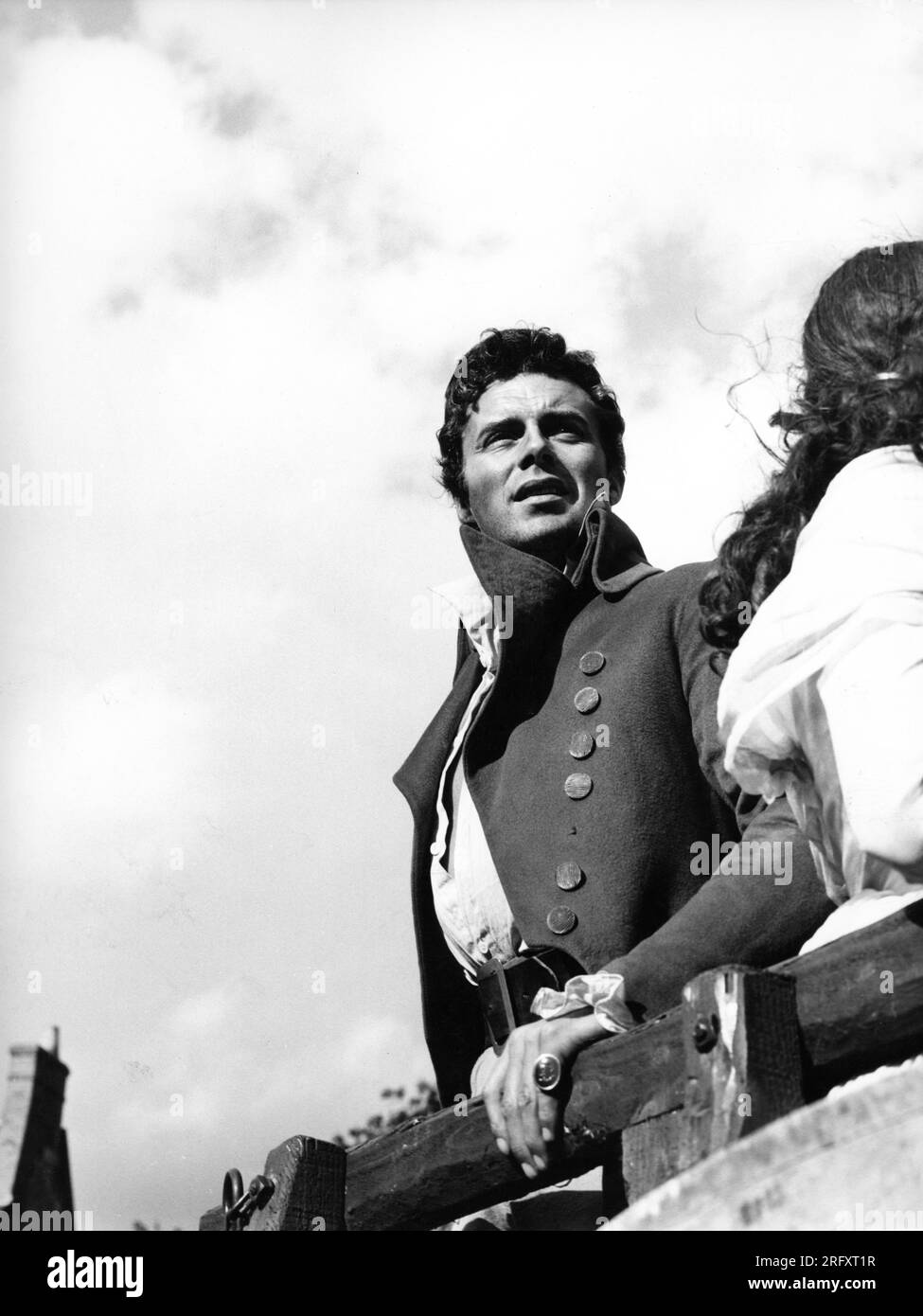 DIRK BOGARDE as Sydney Carton and MARIE VERSINI in A TALE OF TWO CITIES ...